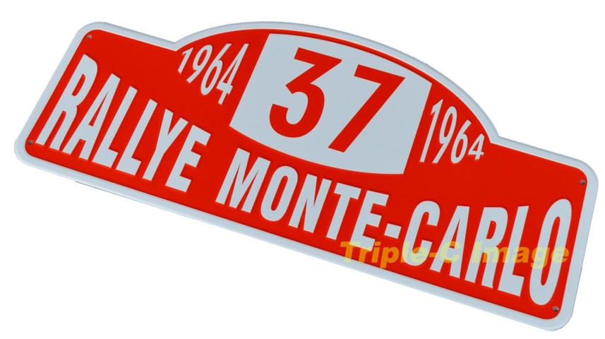 MONTE CARLO RALLY SIGN #37
