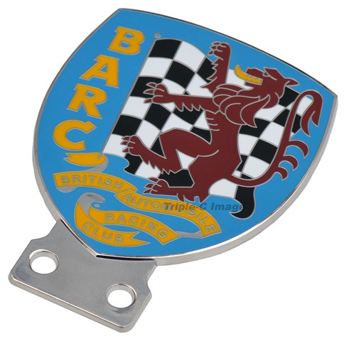 BRITISH AUTOMOBILE RACING CLUB GRILLE BADGE