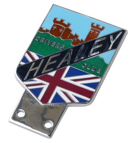 HEALEY DRIVERS CLUB GRILLE BADGE