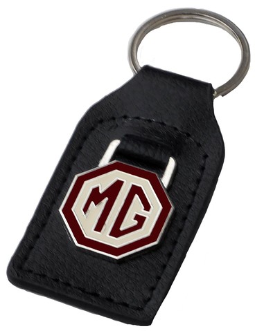 MG BROWN/BEIGE KEY FOB