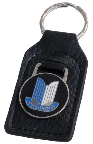 TRIUMPH SHIELD (BLUE) KEY FOB