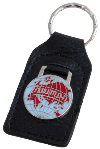 TRIUMPH WORLD RED/BLUE KEY FOB