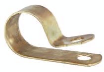 BRASS P CLIP 3/4" - 20mm