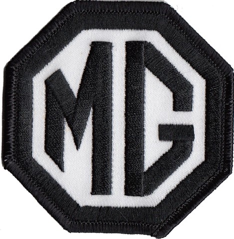 PATCH - MG BLACK/WHITE 3" WIDE