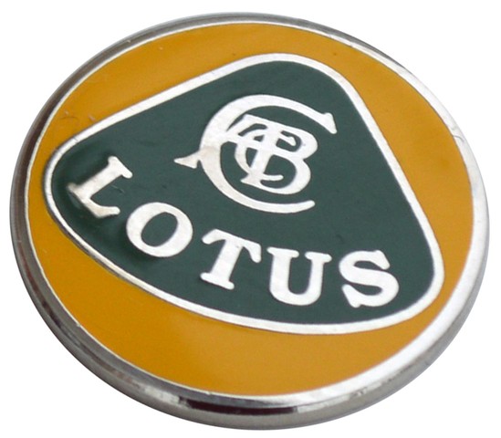 LOTUS LAPEL PIN - GREEN/YELLOW
