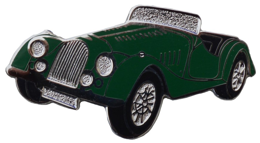 MORGAN CAR CUT OUT LAPEL PIN
